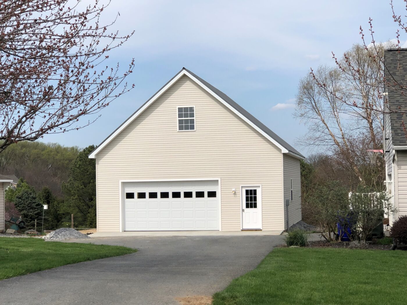 36x40 Garage Kit w/Lean-To | New Holland Supply LLC