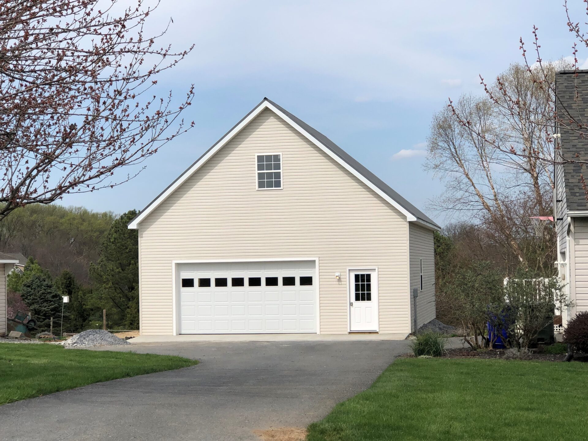 36x40 Garage Kit w/Lean-To | New Holland Supply LLC