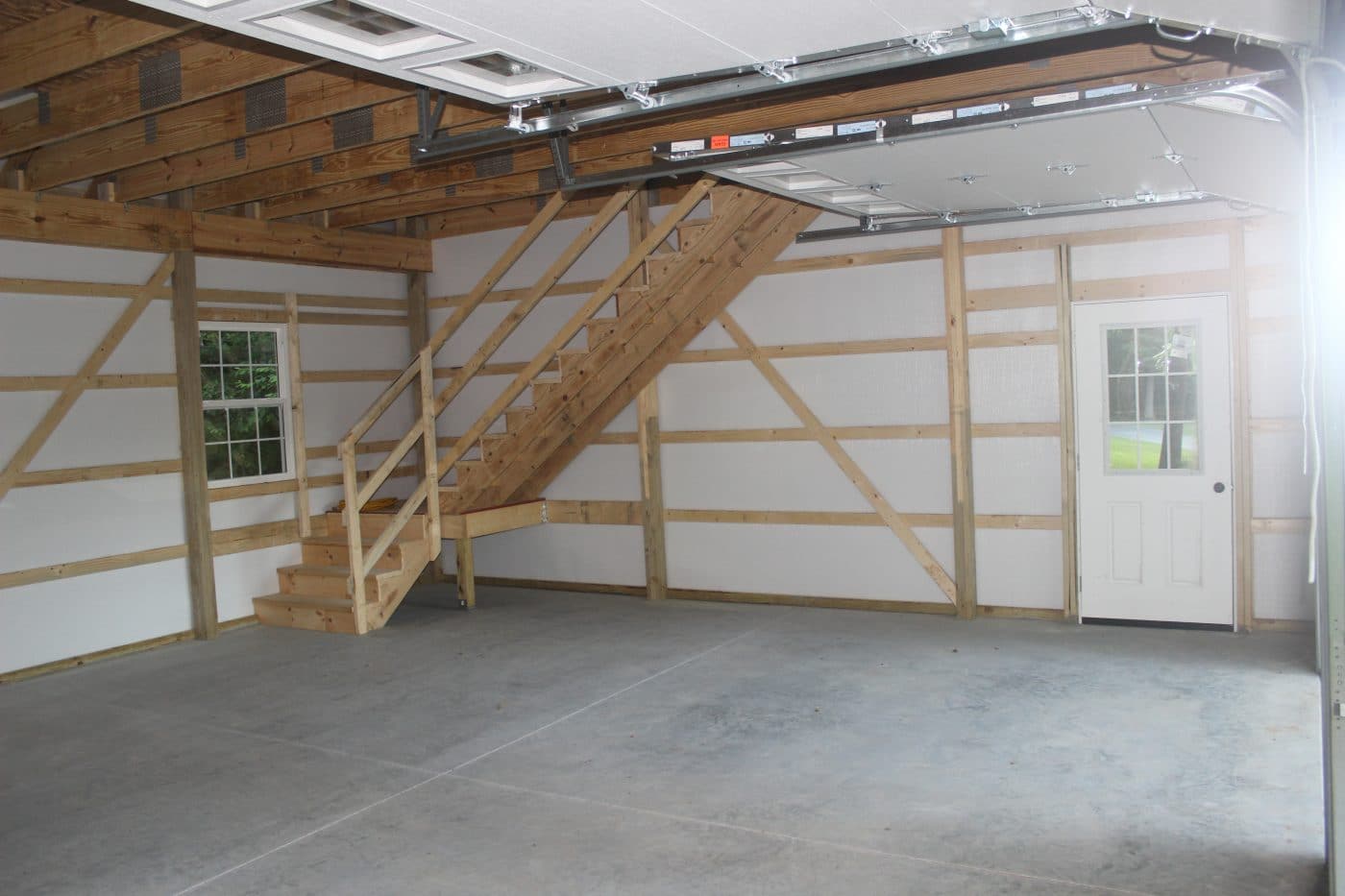 24x26 2-Car Garage with Attic Kit | New Holland Supply LLC