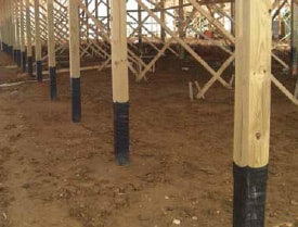 Posts and Lumber for Pole Barns | New Holland Supply