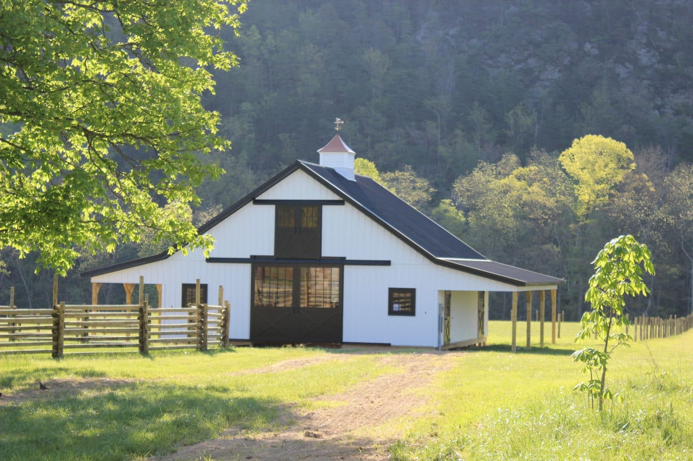 36x36 Horse Barn with Attic & OLT in Capon Bridge, WV | New Holland ...