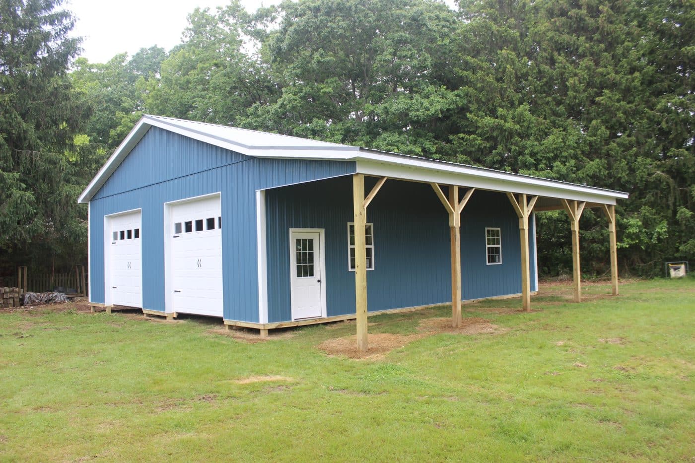 36x40 Garage with OLT in Pilesgrove, NJ | New Holland Supply LLC