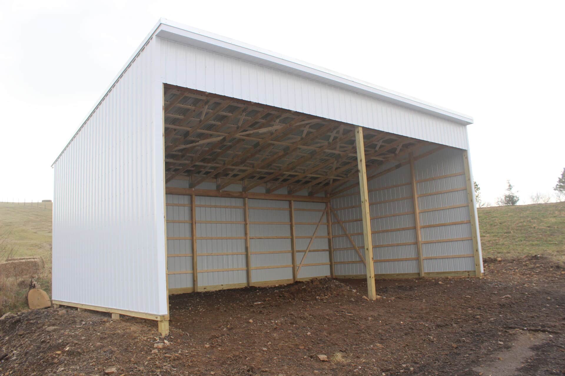 24x40 Shed Kit w/Open Front | New Holland Supply LLC