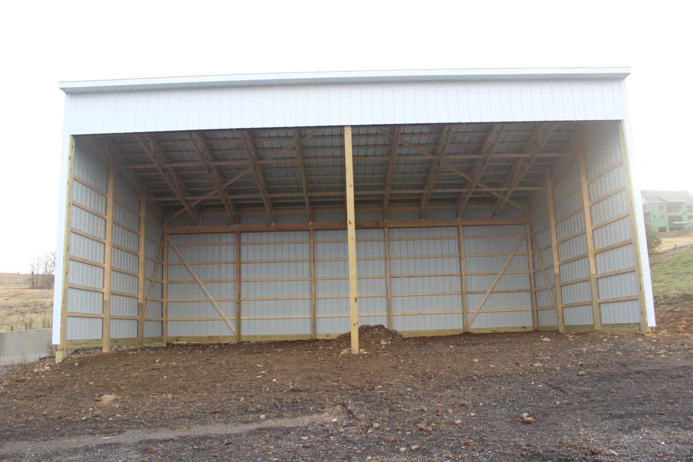 24x40 Shed Kit w/Open Front | New Holland Supply LLC