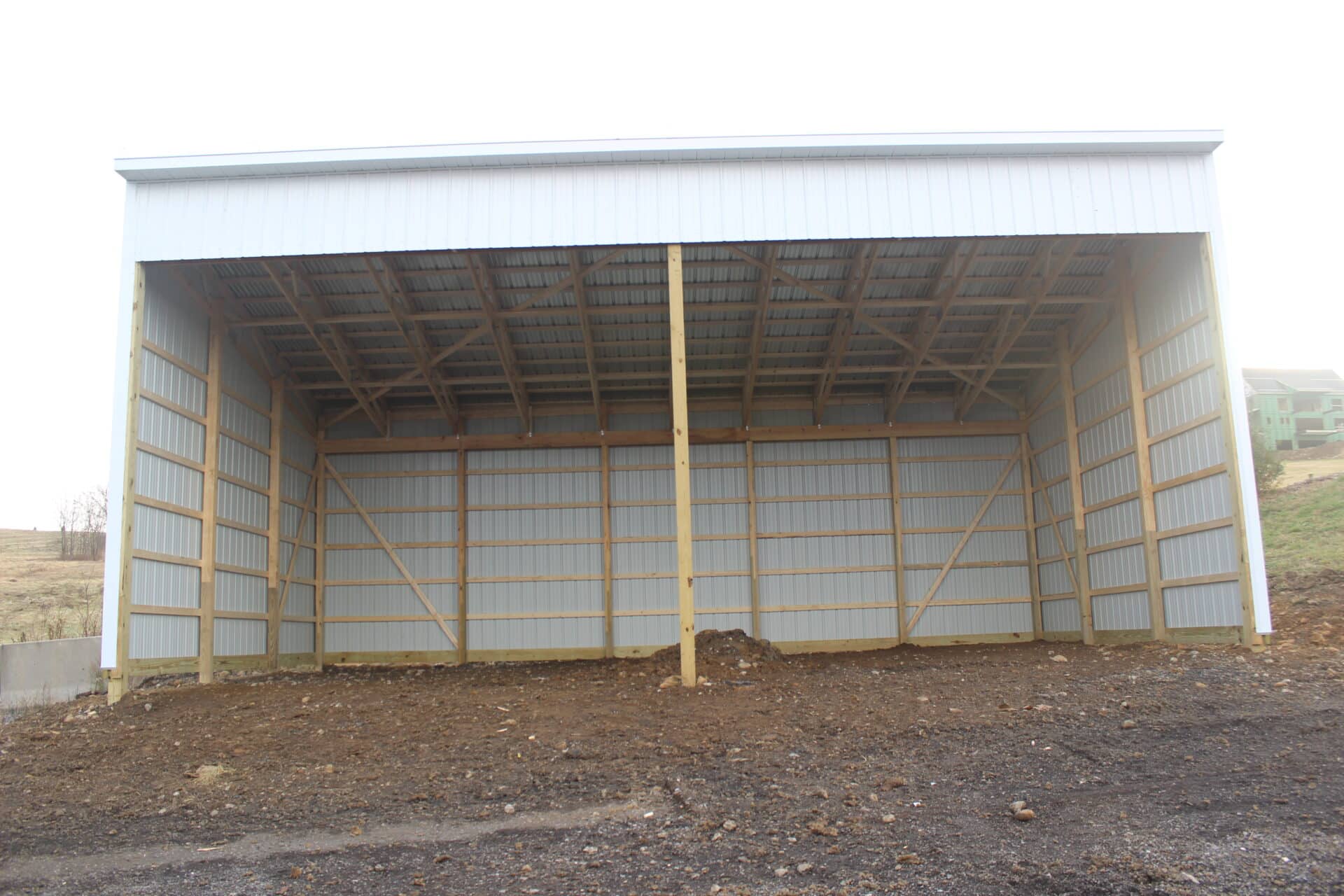 24x40 Shed Kit w/Open Front | New Holland Supply LLC