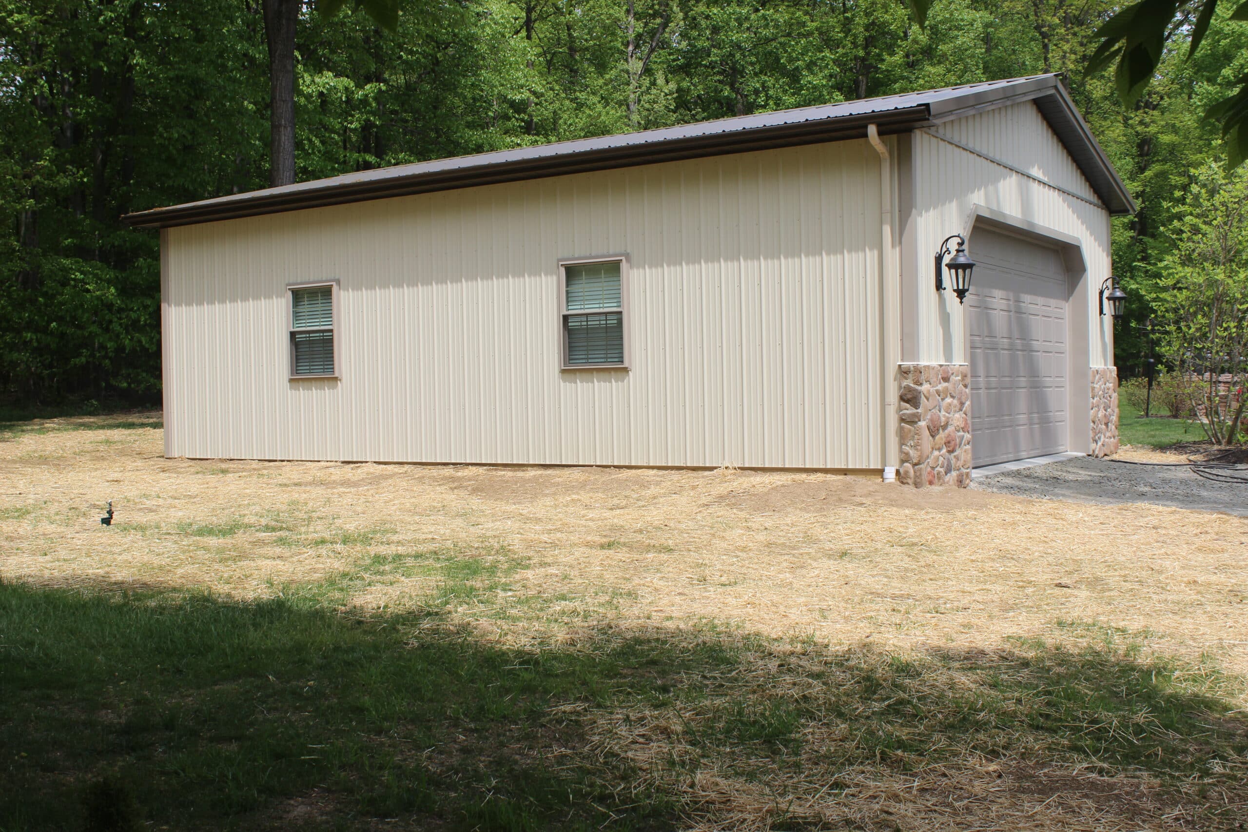 30x40 Pole Barn Garage Plans 30x40 Garage Kit | New Holland Supply LLC