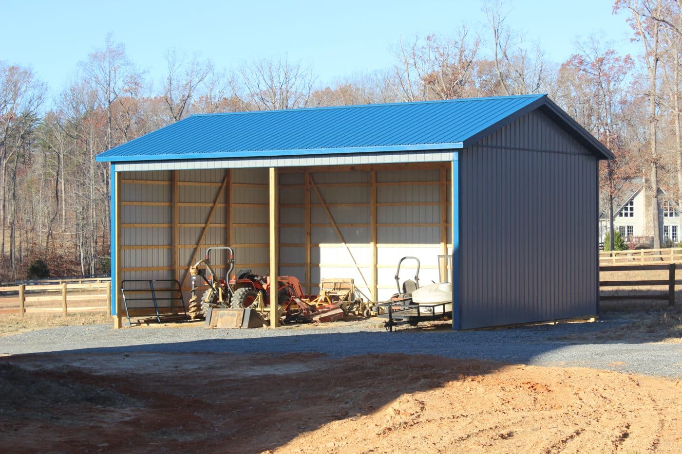 24x36 Equipment Shed Kit | New Holland Supply LLC