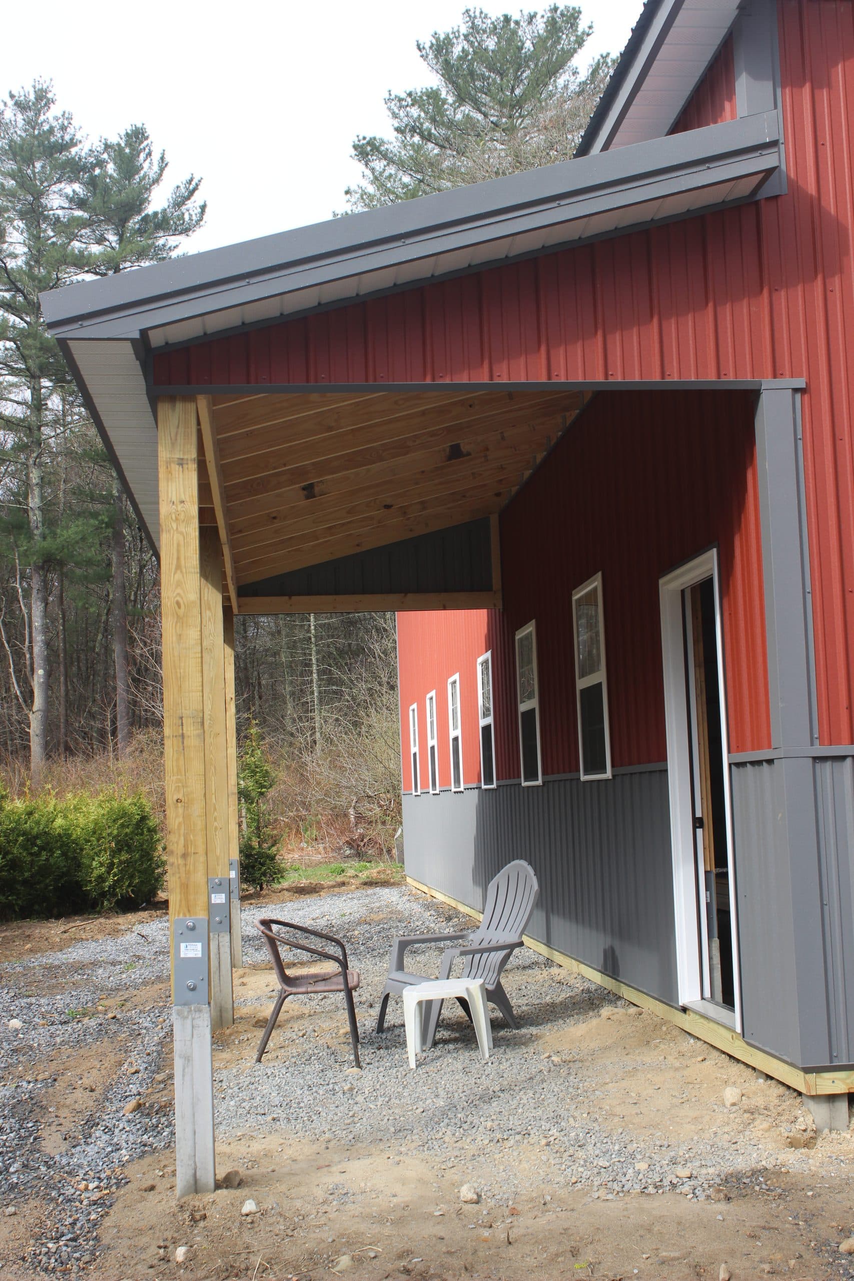 30x60 Workshop with Attic & Porch Kit | New Holland Supply LLC