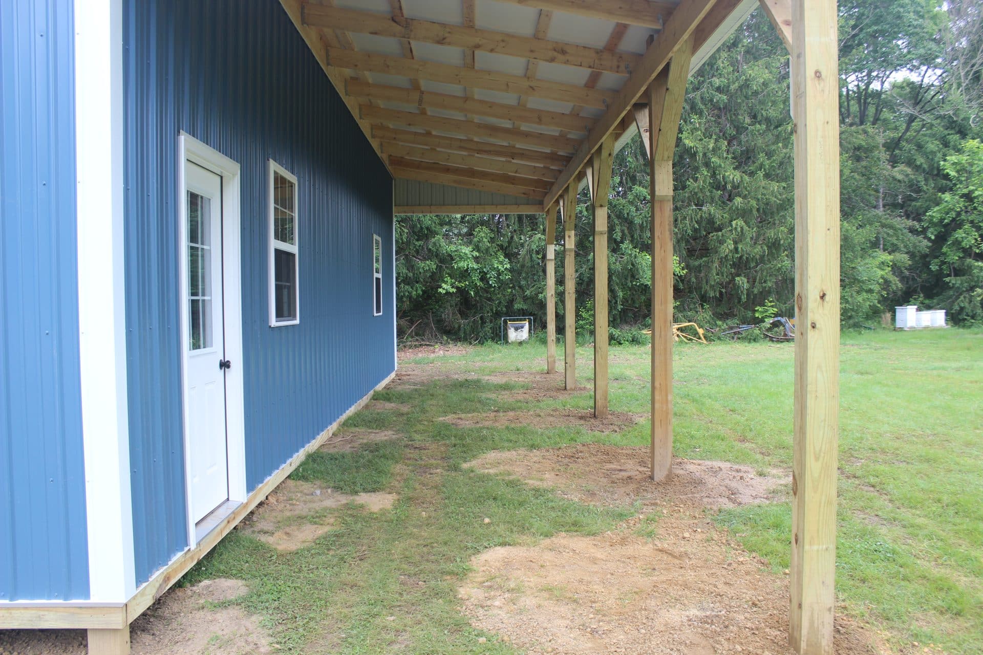 36x40 2-Car Garage with LT Kit | New Holland Supply LLC